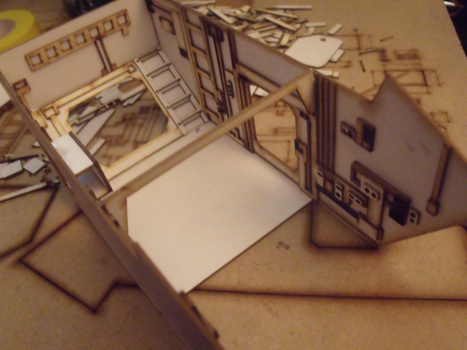 Limited Edition Warhammer models: Warhammer papercraft model - scratch ...